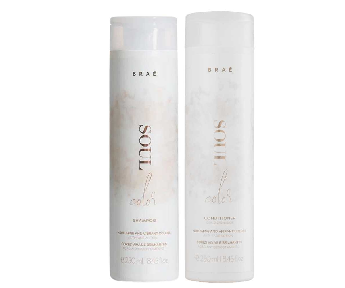 Braé Soul Color - Shampoo + Condicionador 250ml - Doce Beleza
