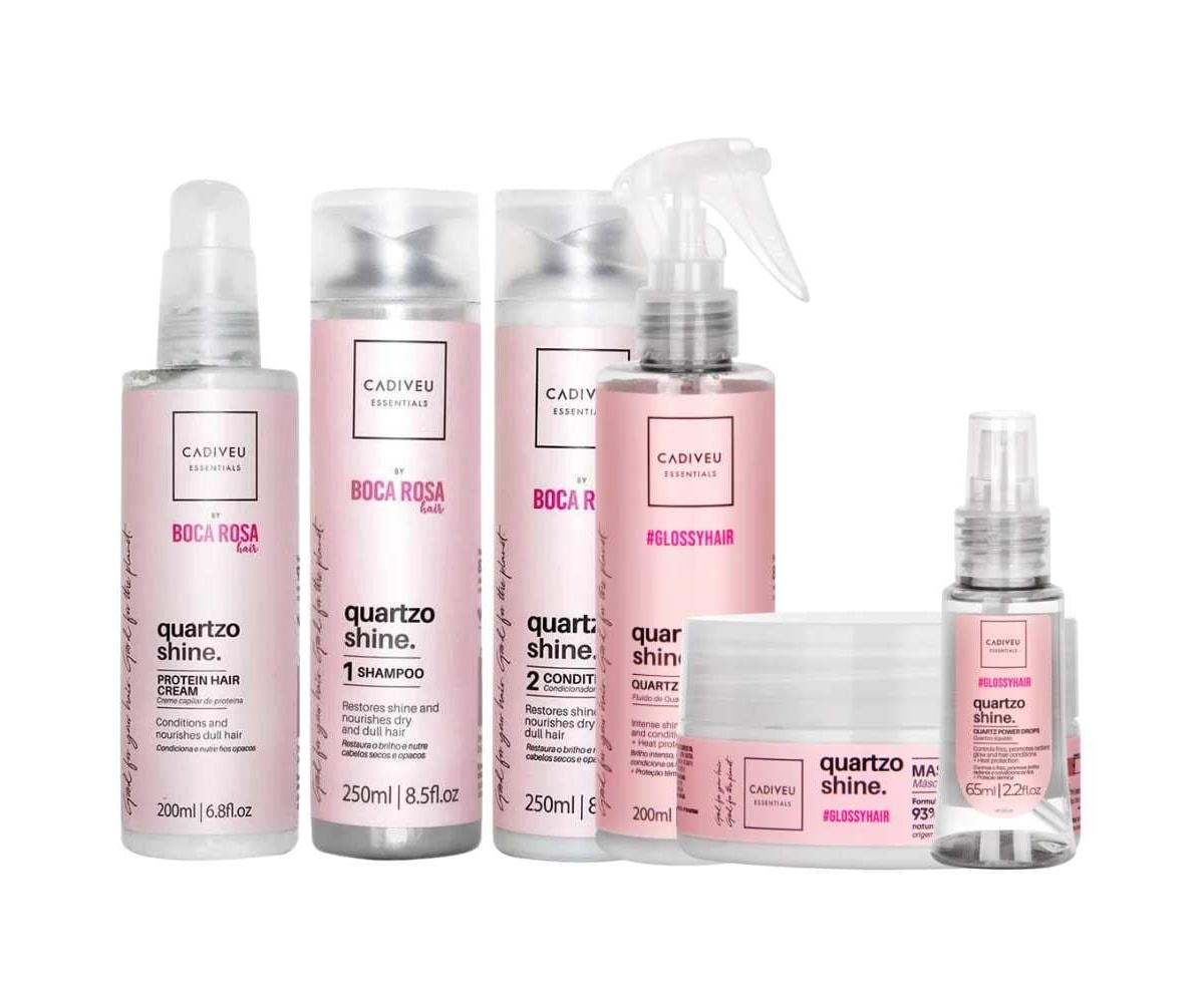 Cadiveu Boca Rosa Hair Quartzo Full Kit (6 Produtos) - Doce Beleza