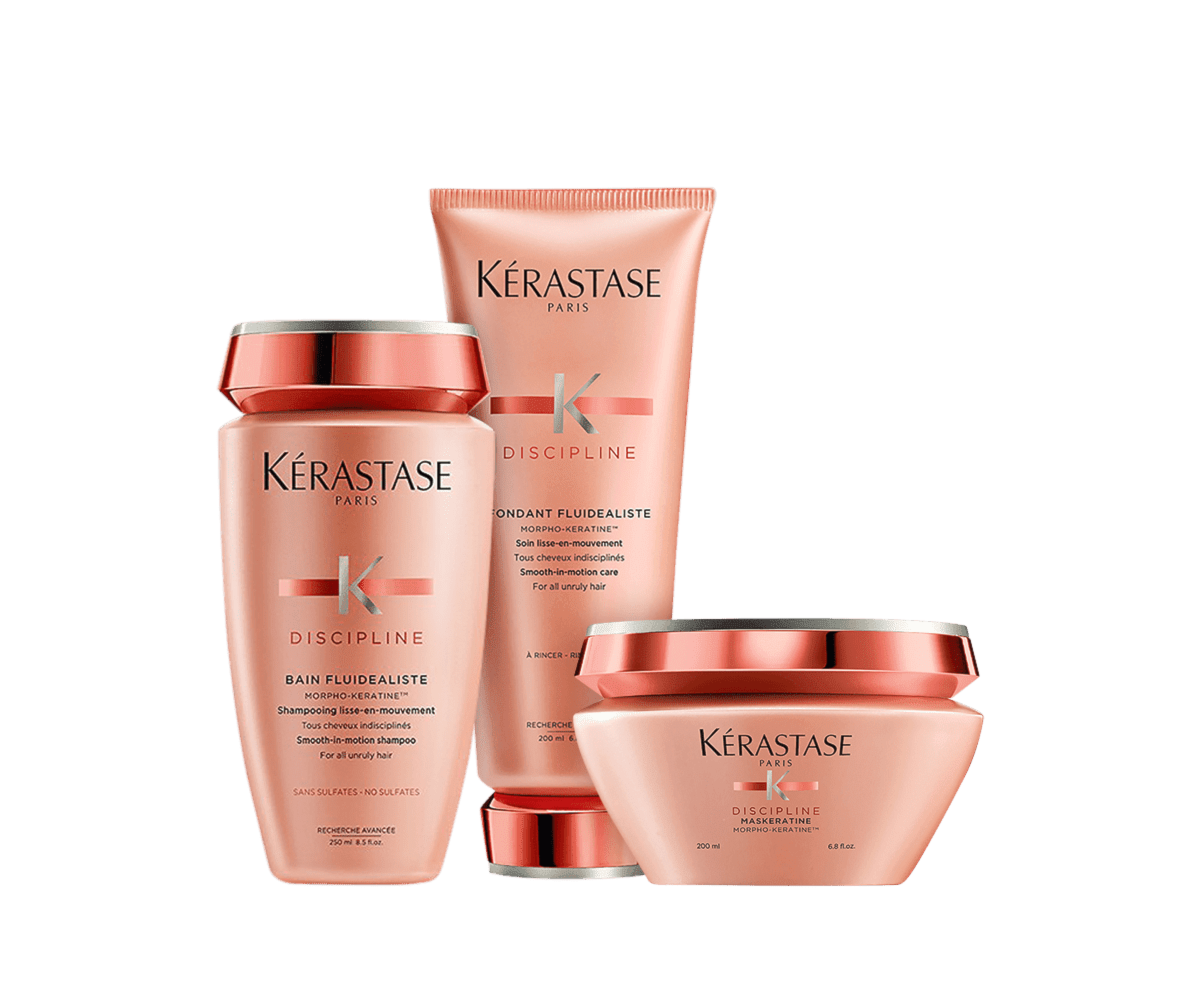 Kit Kérastase Discipline Shampoo 250 ml + Condicionador 200 ml ...