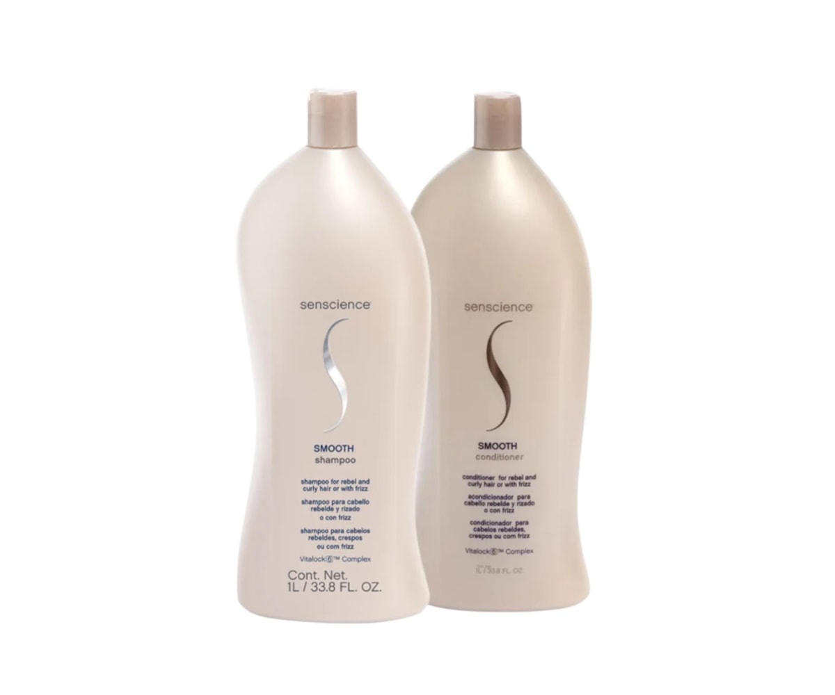 Shampoo + Condicionador 1L Senscience Smooth | Doce Beleza