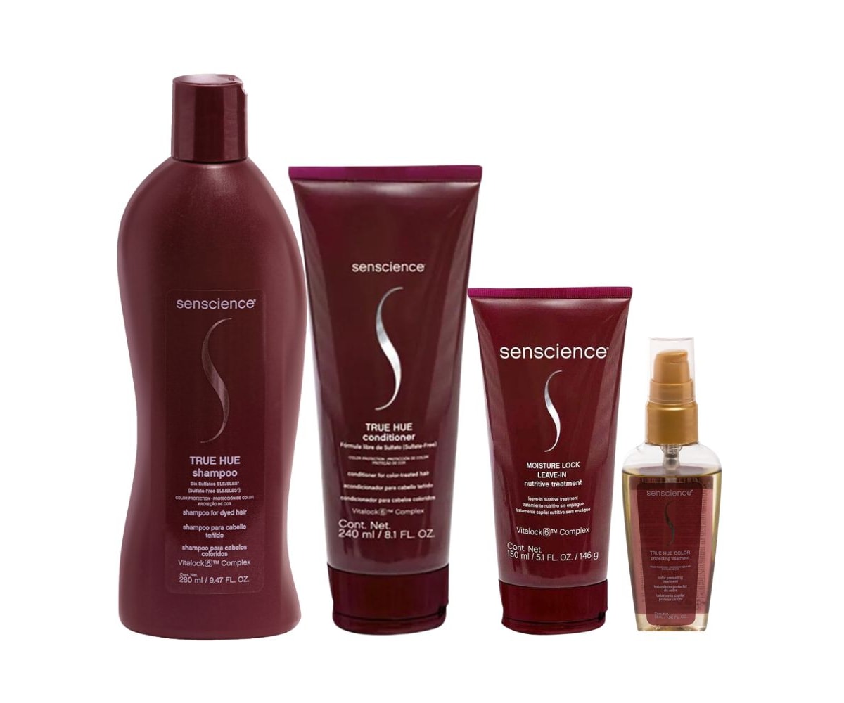 Kit Senscience True Hue Shampoo 280 ml + Condicionador 240 ml ...