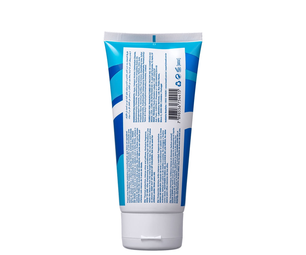 Leave-in Lowell Extrato de Mirtilo 180 ml - Doce Beleza