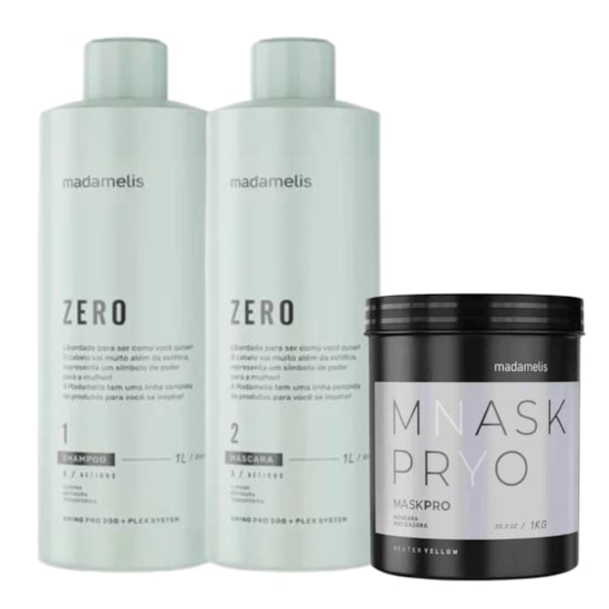 Madame Lis Zero Escova Progressiva Sem Formol Duo + Máscara