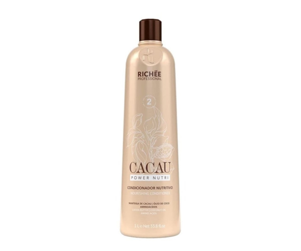 Richée Cacau Power Nutri Condicionador 1L - Doce Beleza