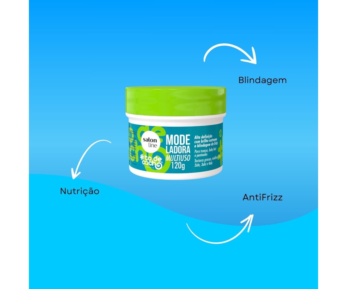 Salon Line #todecacho Modeladora Multiuso 120 g - Doce Beleza