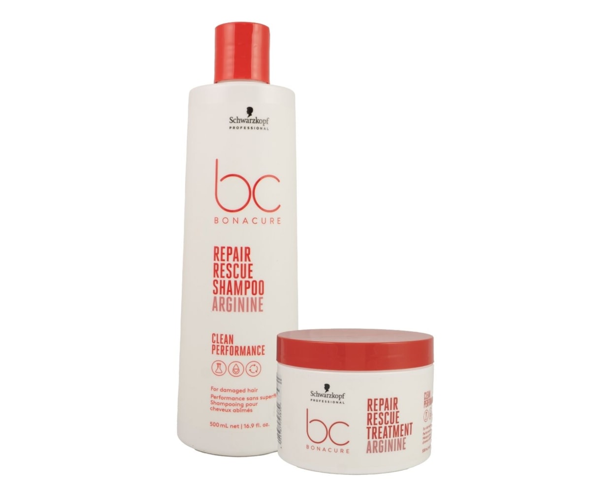 Schwarzkopf Repair Rescue Shampoo e Máscara 500ml - Doce Beleza